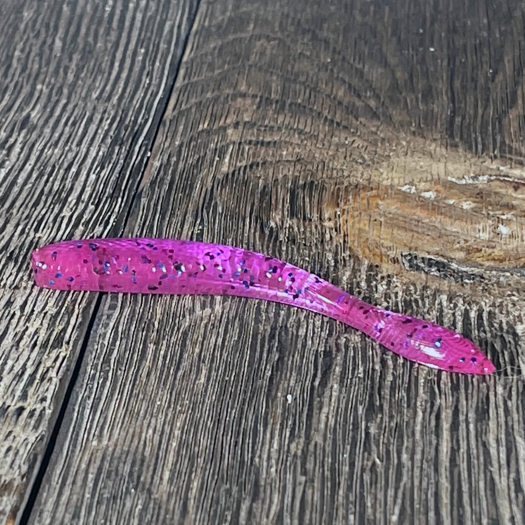 Flat Tail Worm, 10 Pack – beavervalleybait